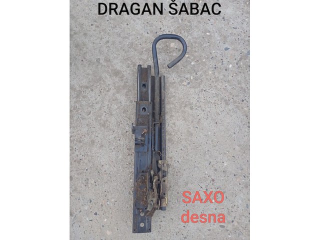 CITROEN SAXO klizač desnog sedišta