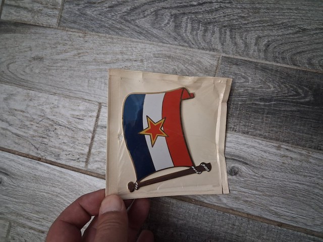Ex Yu samolepljiva zastava Jugoslavije
