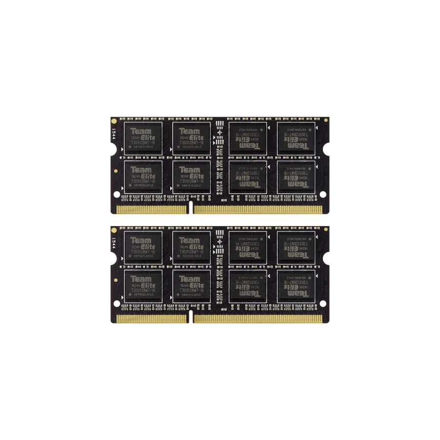 TeamGroup DDR3 TEAM ELITE SO-DIMM 16GB (8GBx2) 1600MHz 1,35V 11-11-11-28 TED3L16G1600C11DC-S01