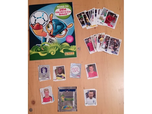 Road to Brasil 2014 + 43 žive sl. + poklon