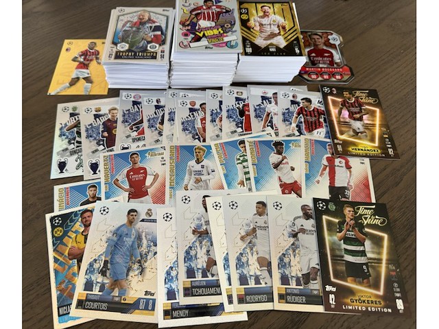 Set kartica UCL Match Attax 2024 2025 449 komada