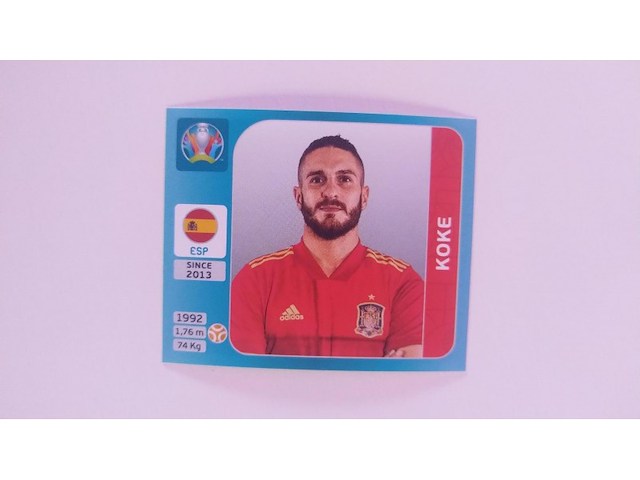 Panini EURO 2020 tournament edition sličica broj 504