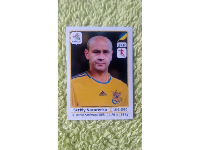Panini EURO 2012 sličica broj 415