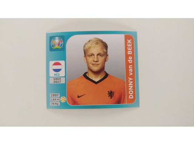 Panini EURO 2020 tournament edition sličica broj 271