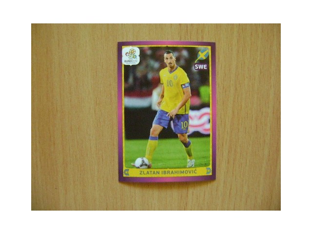 Euro 2012 Panini broj 454 Ibrahimović