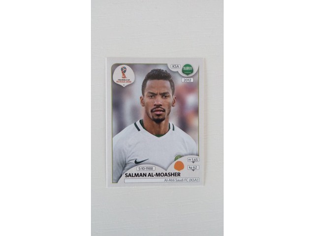 Panini FIFA 2018 Russia sličica broj 053