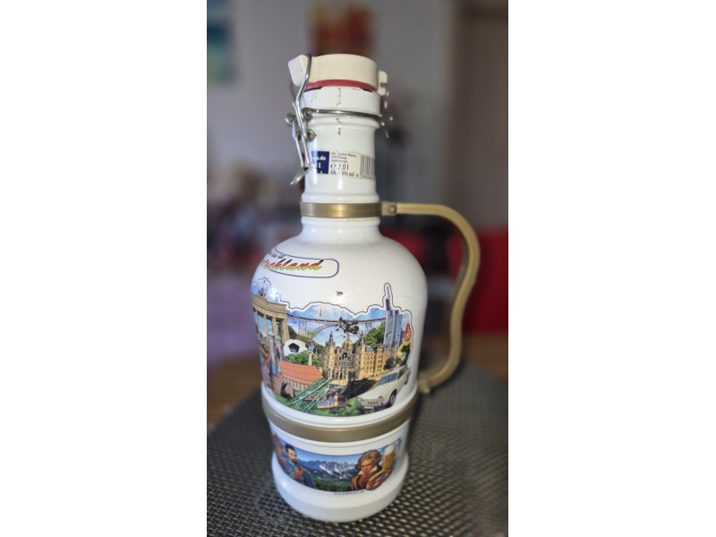 Keramicka boca za rakiju,vino 2l