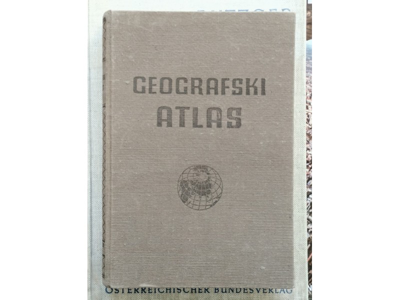 STARI GEOGRAFSKI ATLAS