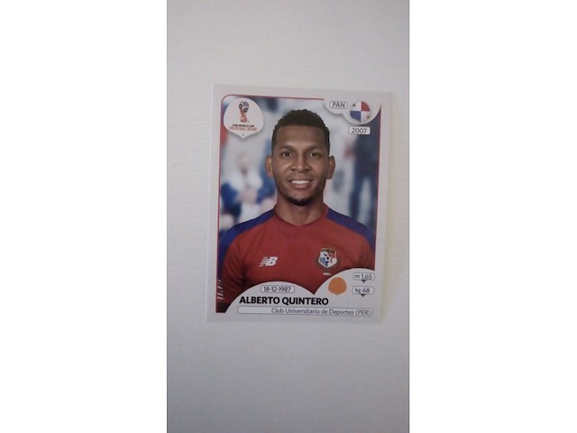 Panini FIFA 2018 Russia sličica broj 534