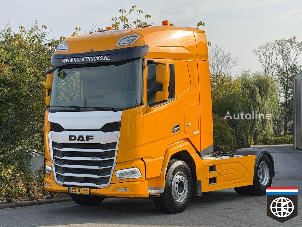 DAF XF 480 FT 9,000kg front axle - PTO - Hydraulics - Side Skirts - tegljač