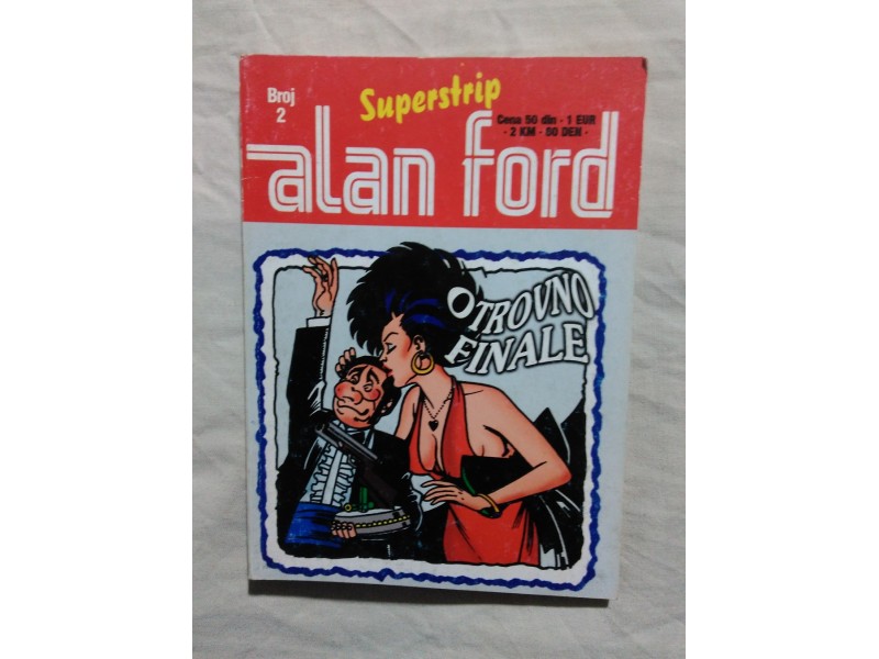 Alan Ford broj 2, Otrovno finale