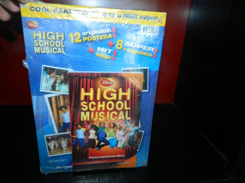 High School Musical - knjiga + posteri SVE 10d