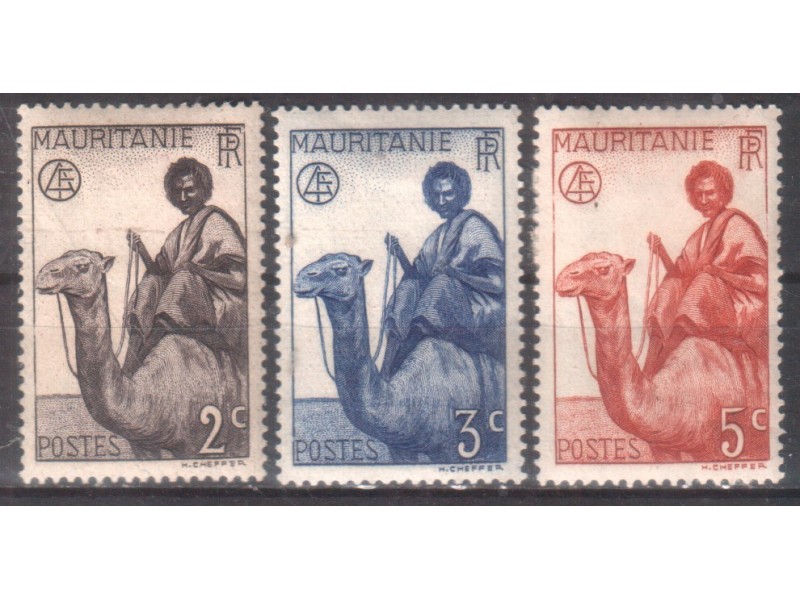 Francuska kolonija mauritanija