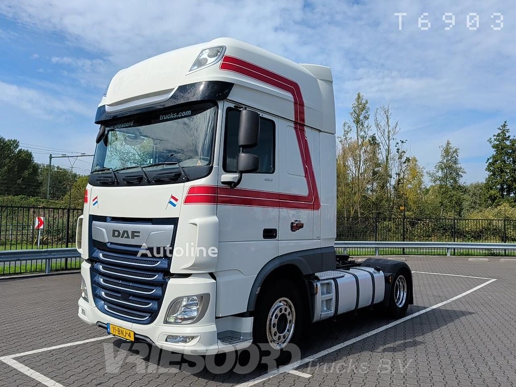 DAF XF 480 pk SUPERSPACE ,MET HYDROLIEK tegljač