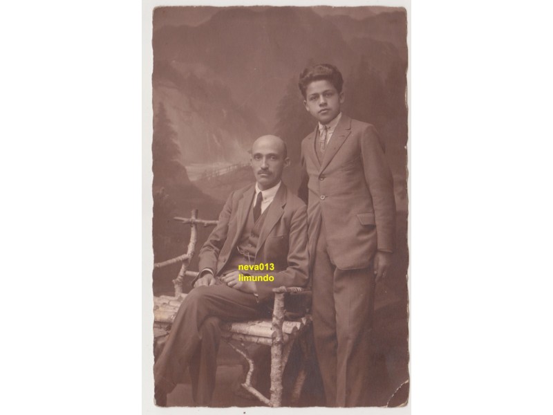 FOTOGRAFIJA - 1922god.David i sin,posveta Sveti Beograd