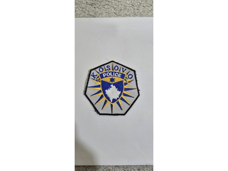 Police - Kosovo stariji prišivak