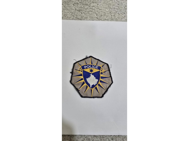Police - Kosovo stariji prišivak