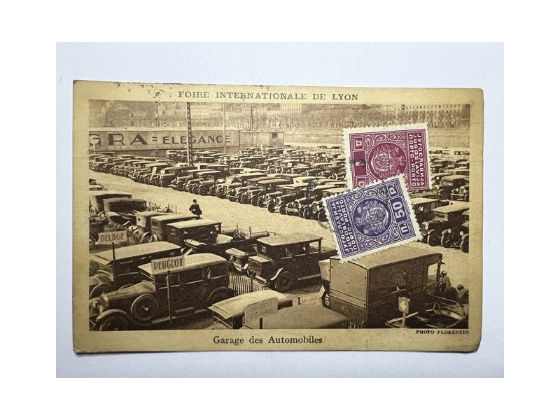 Jugoslavija 1932 Sajam Lion Automobili Oldtajmeri Porto