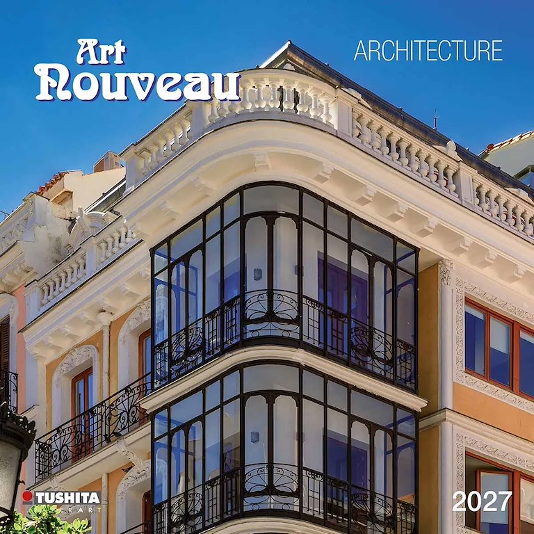 Zidni kalendar 2027 TUSHITA Art Nouveau Architecture