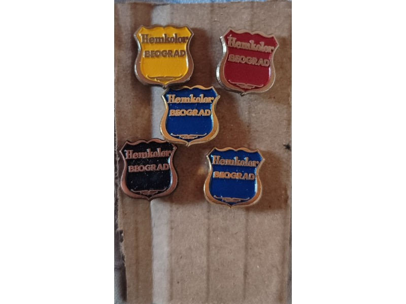Lot 5 komada Hemkolor Beograd