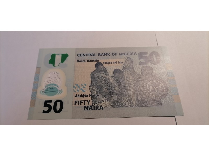NIGERIA - 50 NAIRA - 2024 - POLIMER