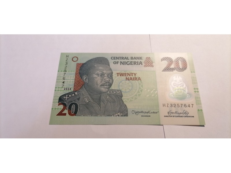 NIGERIA - 10 NAIRA - 2024 - POLIMER