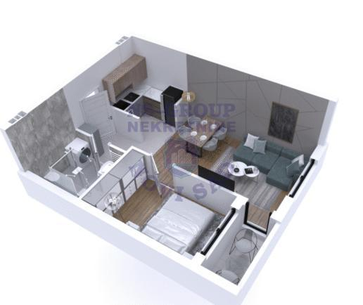 Dvosoban stan na prodaju, 40m2, 122.430€
