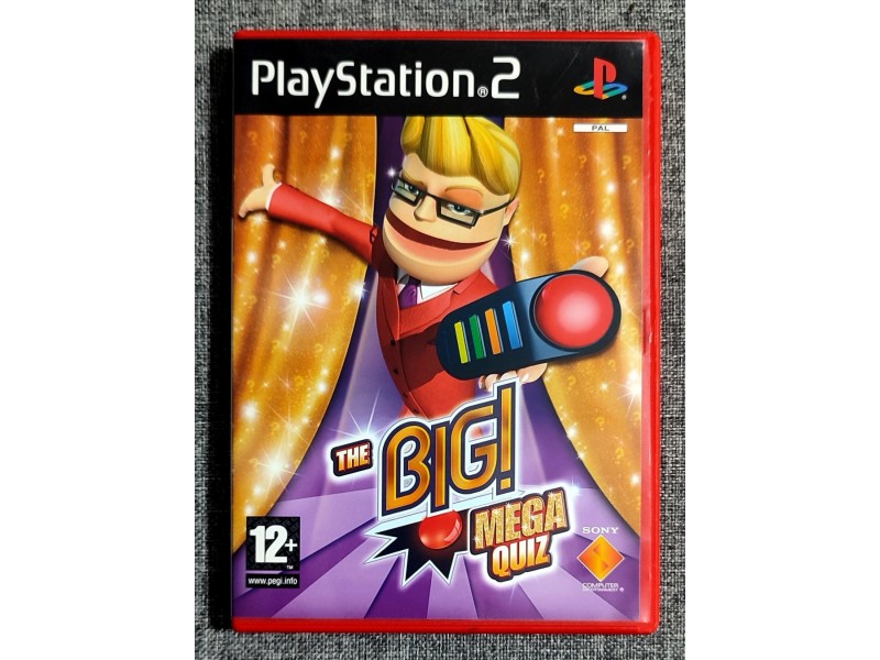 The Big Mega quiz - PS2 Originalna igra