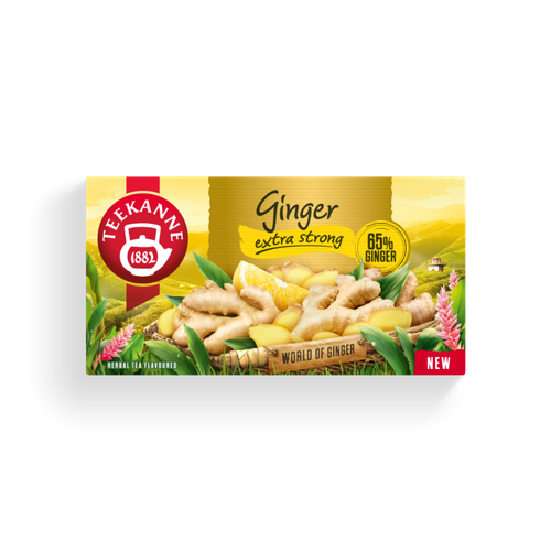 Teekanne čaj od đumbira Extra Strong sa limunom, 20 kesica, 35 g