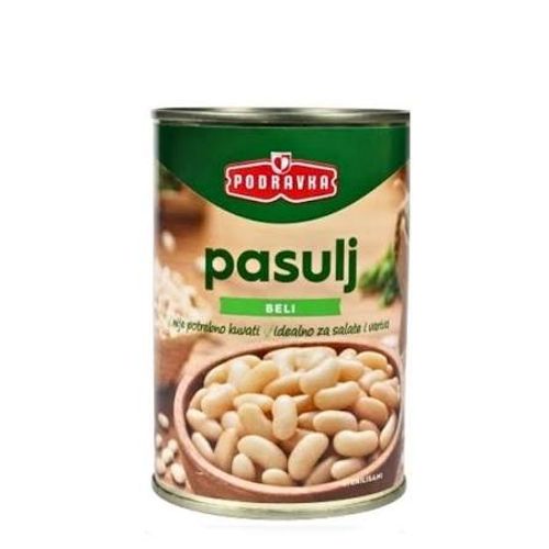 Podravka beli pasulj u konzervi 400 g