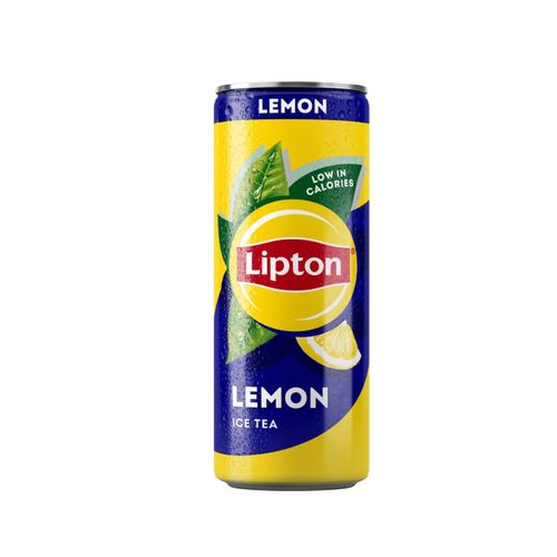 Lipton Black Lemon ledeni čaj 0,33 l limenka, pakovanje 24 kom