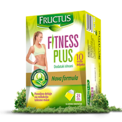 Fructus čaj Fitness Plus Premium dodatak ishrani 25 filter kesica