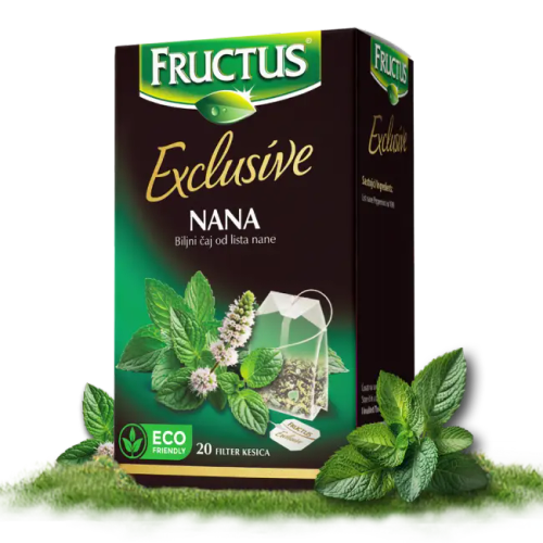 Fructus čaj Nana Exclusive 20 filter kesica