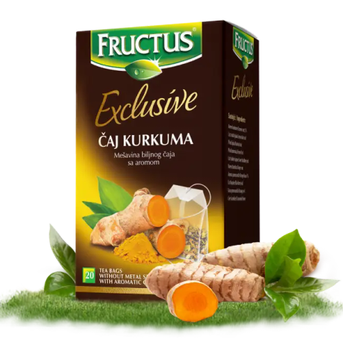 Fructus čaj Kurkuma Exclusive 20 filter kesica