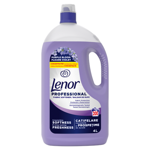 Lenor Professional Purple Bloom omekšivač za veš 4 l, 200 pranja