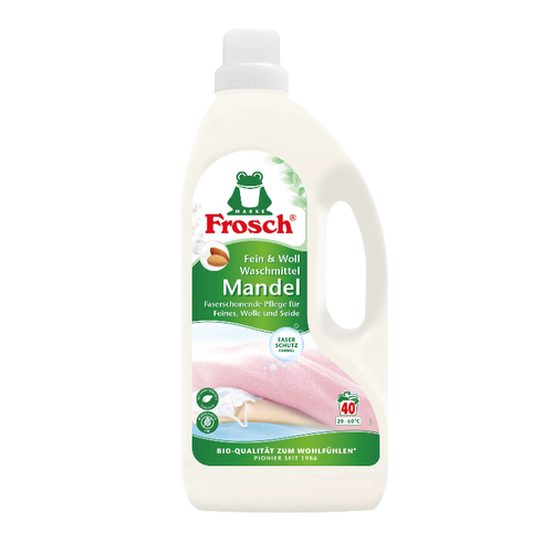 Frosch tečni deterdžent za vunu i fini veš badem 1,5 l, 40 pranja
