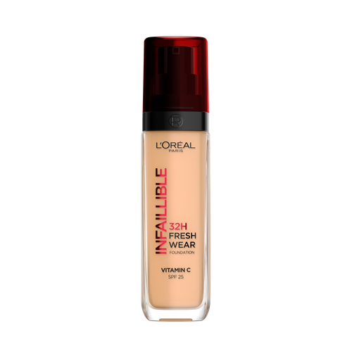 L'Oréal Paris Infaillible 32H Fresh Wear tečni puder SPF 25 200 Warm