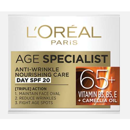 L'Oréal Paris Age Specialist 65+ dnevna krema protiv bora SPF 20 50 ml
