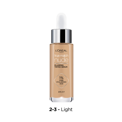 L'Oréal Paris True Match tonirani serum sa 1% hijaluronske kiseline 2-3 Light
