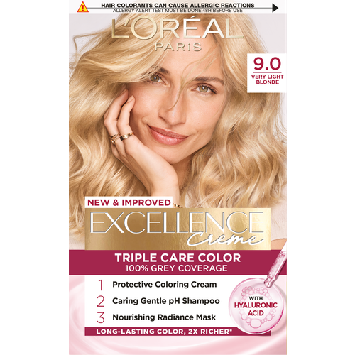 L'Oréal Paris Excellence Creme farba za kosu 9 Veoma svetla plava