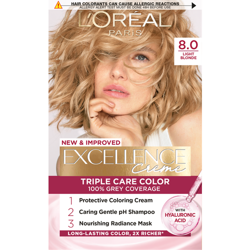L'Oréal Paris Excellence Creme farba za kosu 8 Svetlo plava