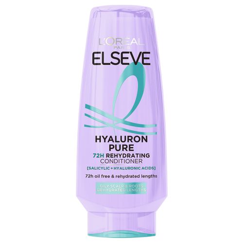 L'Oréal Paris Elseve Hyaluron Pure balzam za dehidriranu kosu koja se brzo masti 200 ml