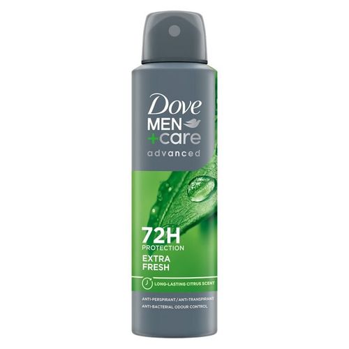 Dove Men+Care Extra Fresh Advanced Care dezodorans sprej, 150 ml