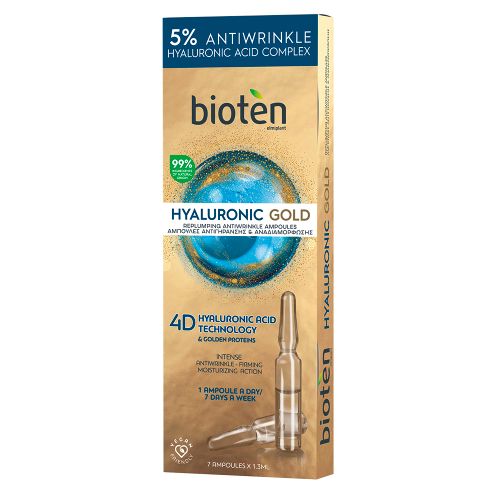 Bioten Hyaluronic Gold ampule protiv bora, 7 kom