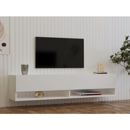 Hanah Home TV komoda Arges, 141 cm, bela
