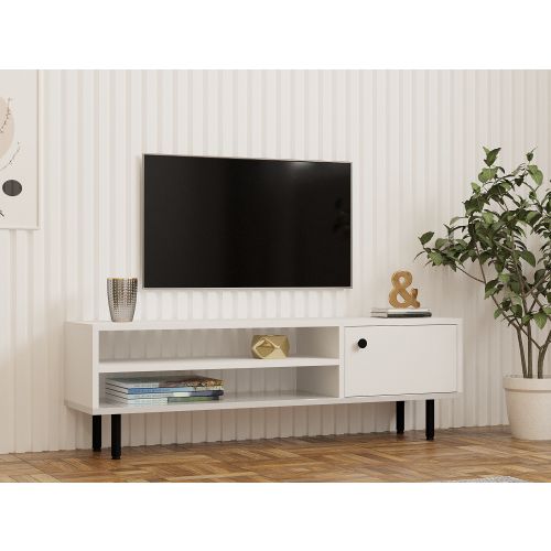 Hanah Home TV komoda Avila, 120 cm, bela