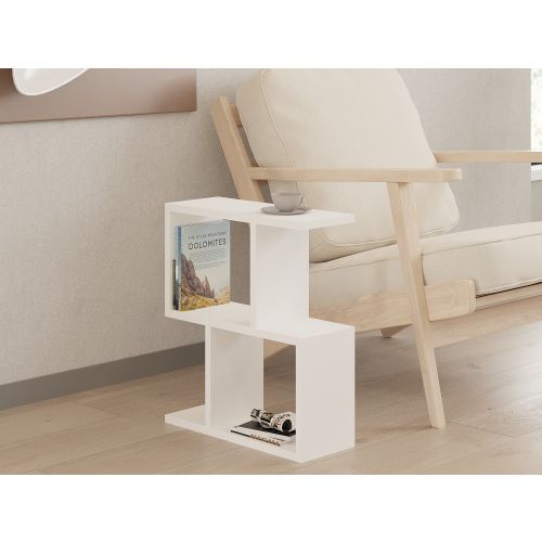 Hanah Home pomoćni stočić Zet, 45 cm, bela