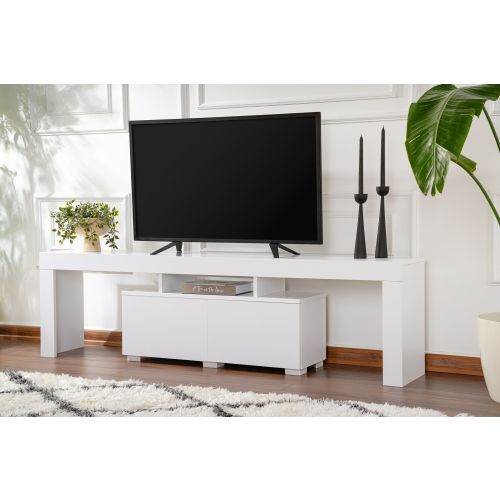 Hanah Home TV komoda Enclave, 180 cm, prirodna / bela