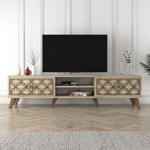 Hanah Home TV komoda Class, 180 cm, travertin
