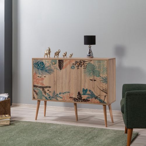 Hanah Home konzola Mega 730, 120 cm, hrast sonoma